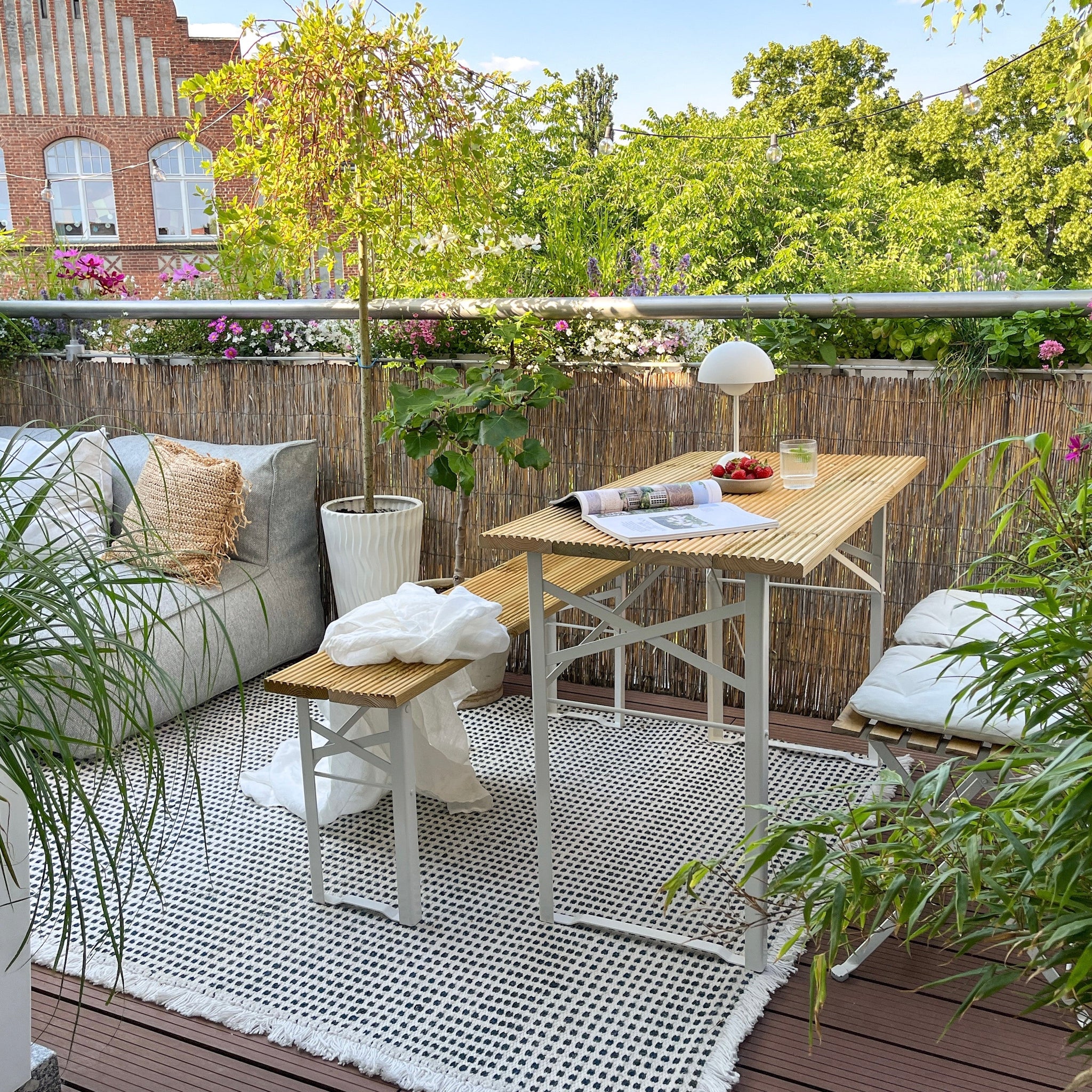 Beer tent set goes Scandi Style - by Drellsky.Home